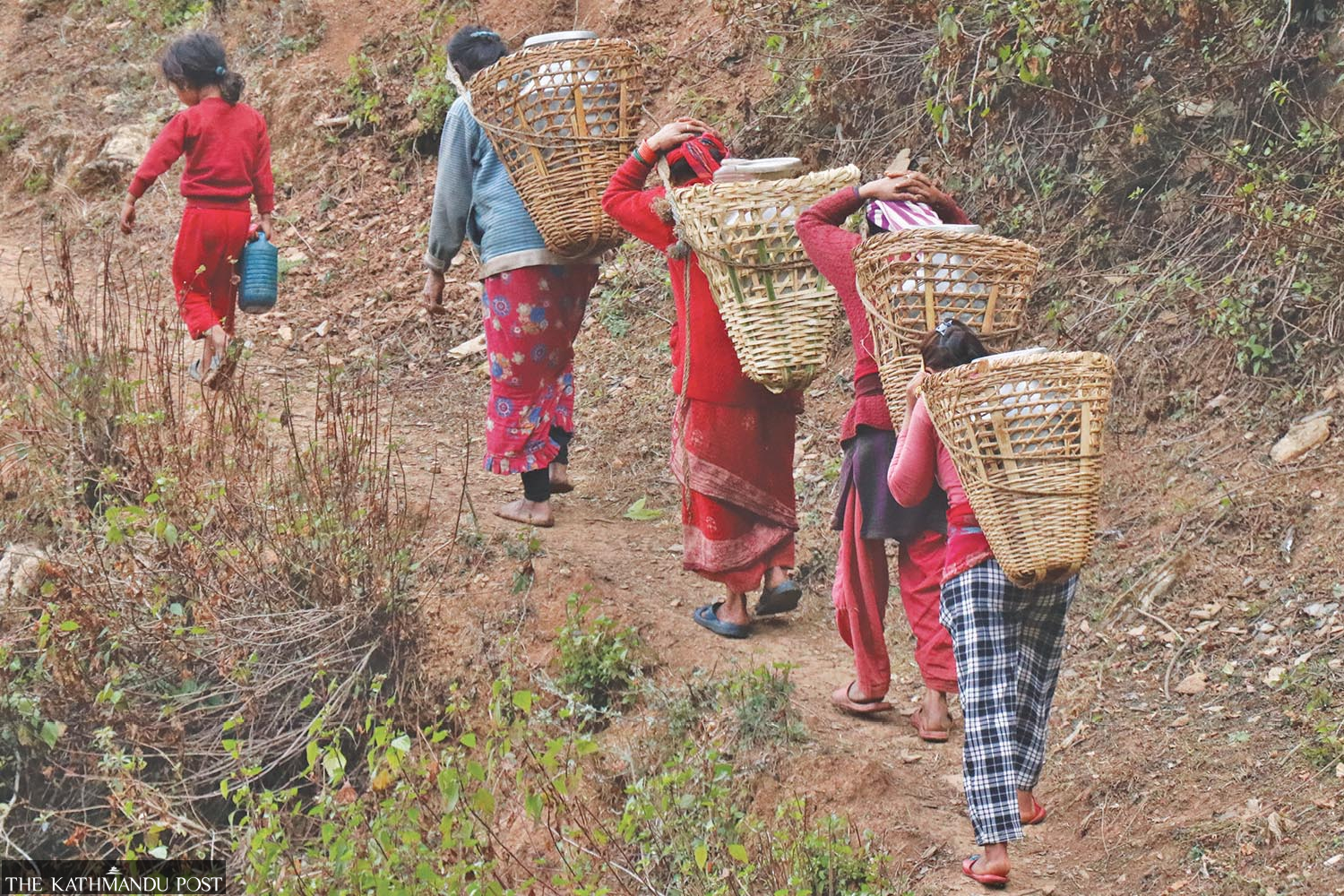 As springs dry up, water shortage deepens in high altitude villages of ...