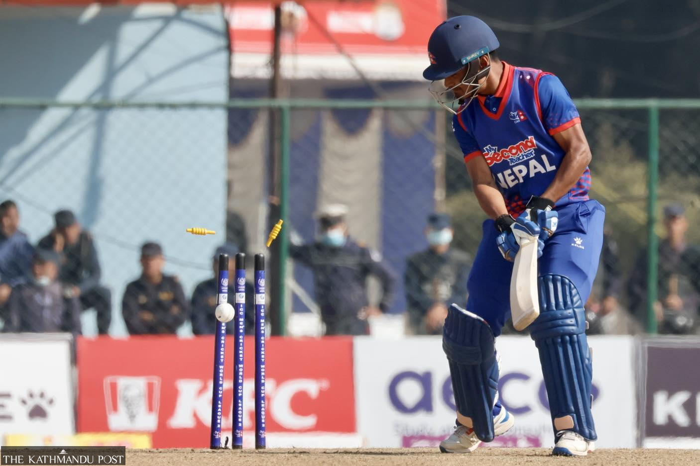 Nepal lose against Namibia in Cricket World Cup League 2 opener
