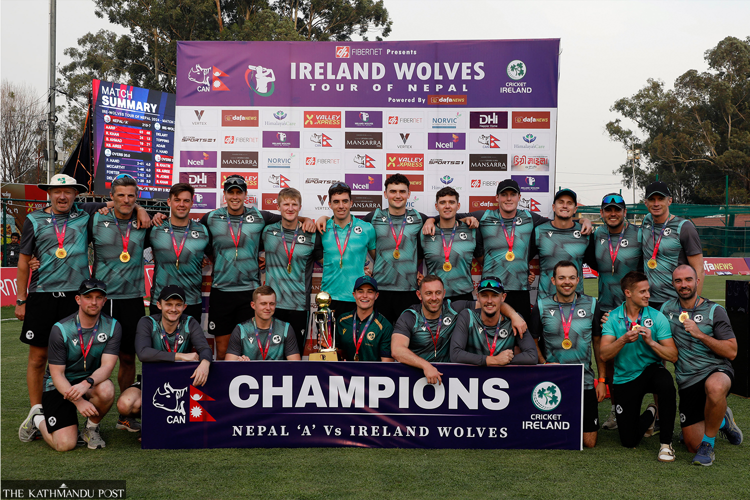 Nepal-A top Ireland Wolves in last over thriller