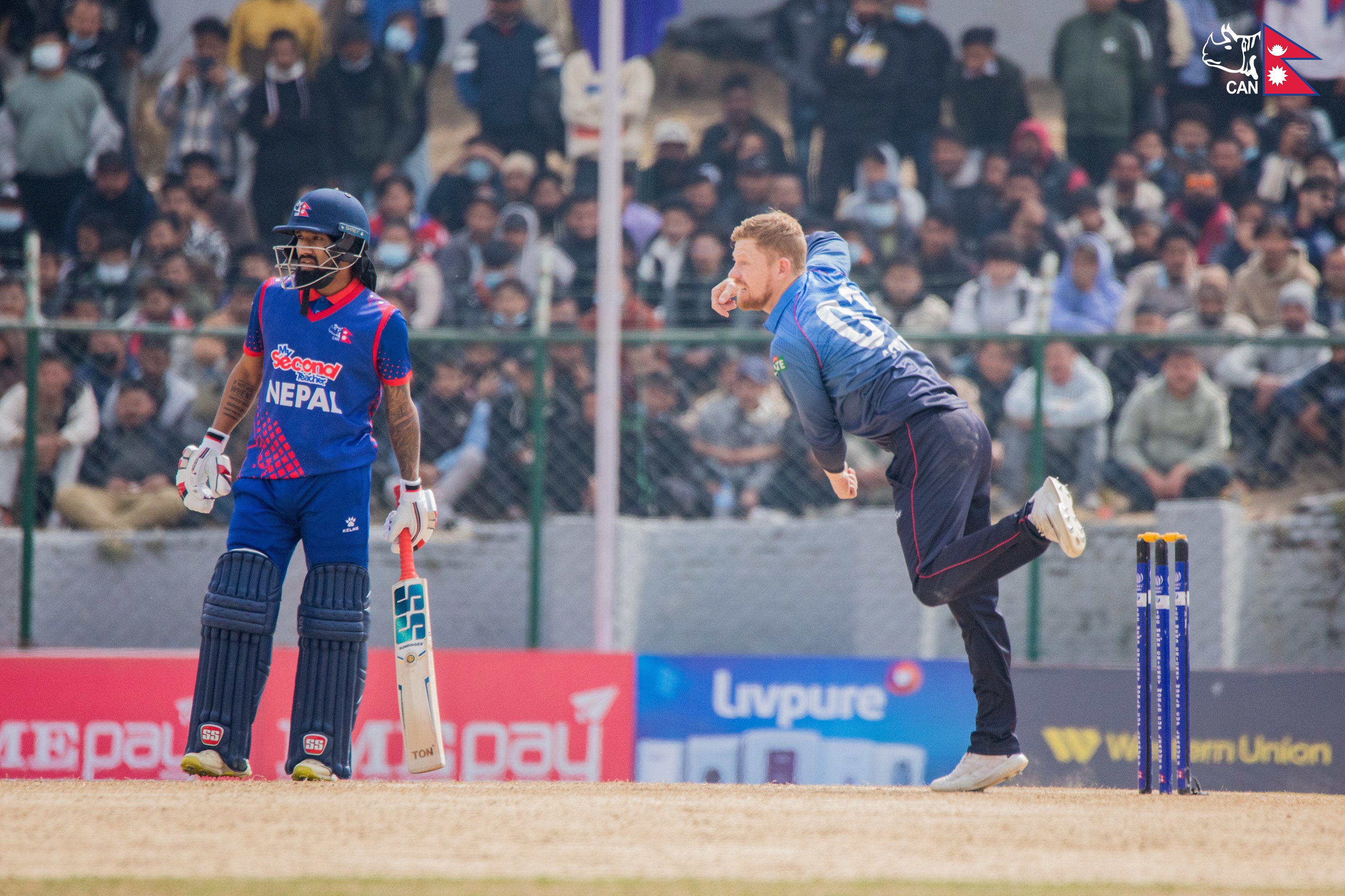 Nepal set 169 runs target for Namibia