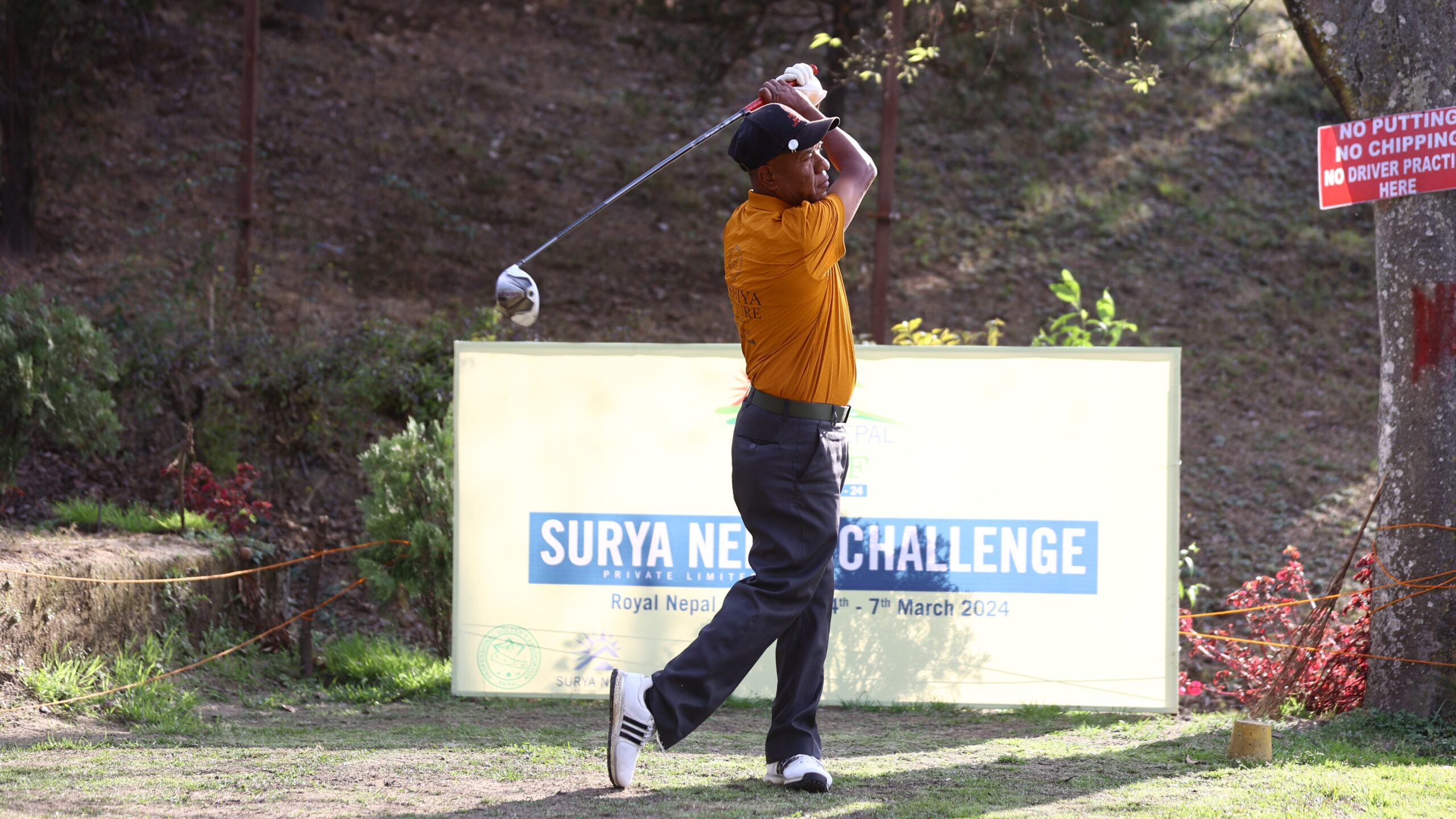 Magar takes lead after first round