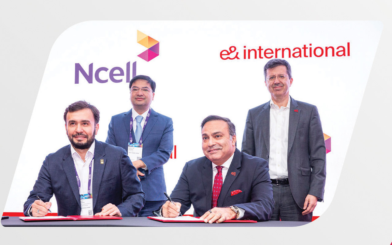 Ncell and e& international sign MoU to deliver superior digital services