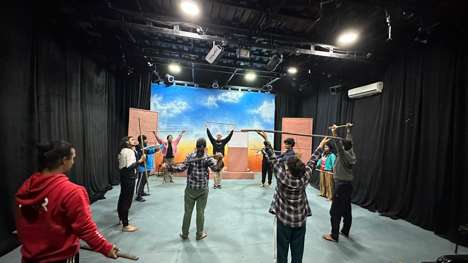 Masterclass on Michael Chekhov technique