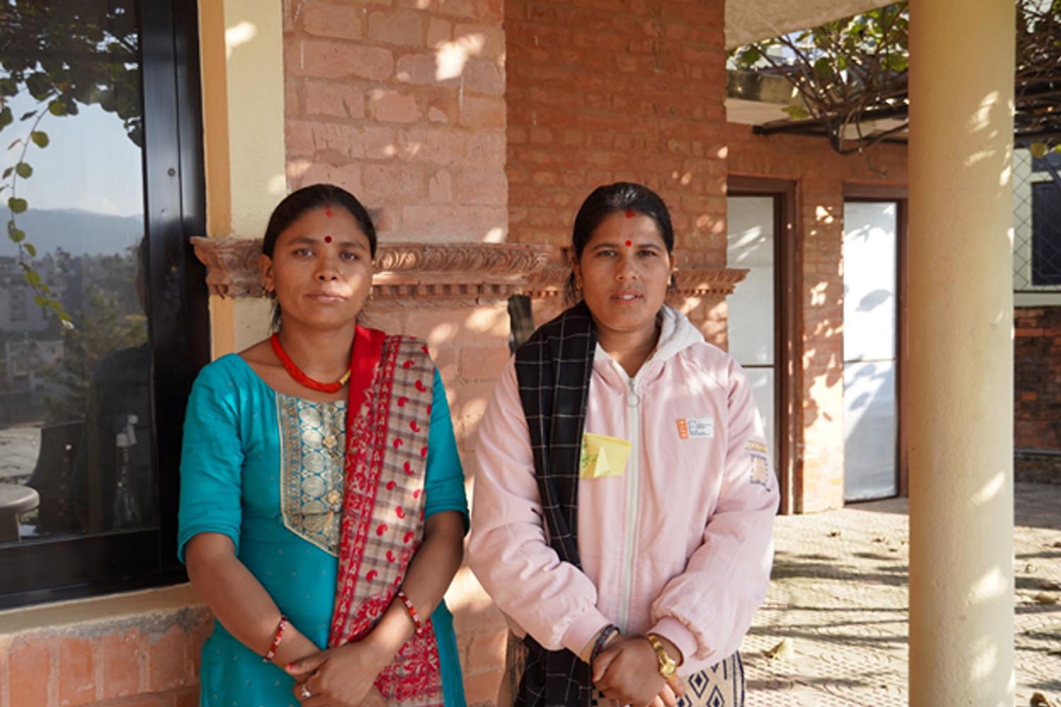 Women work to build their quake-affected community back stronger