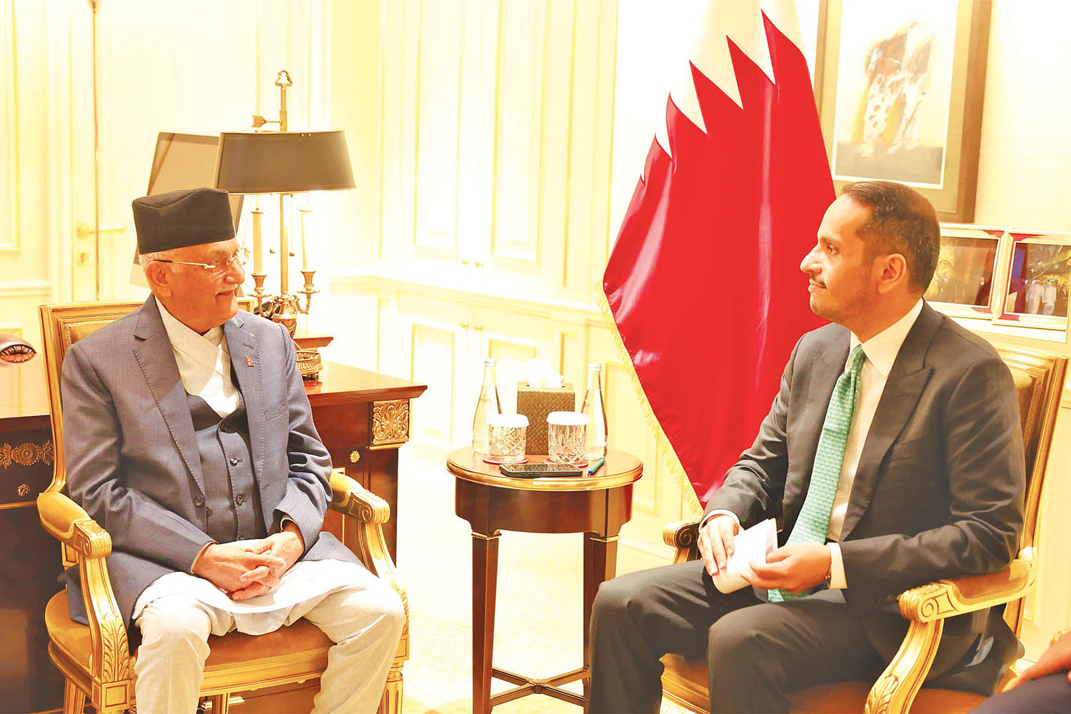 PM Oli meets heads of government, leaders in New York