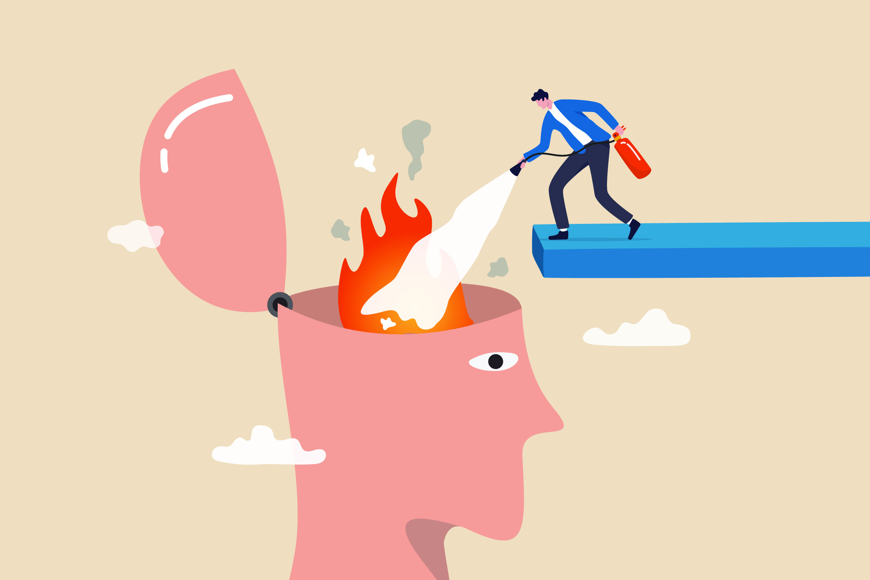 Is it healthy to suppress anger?