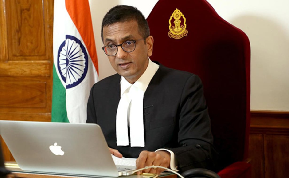Indian Chief Justice Chandrachud arrives in Kathmandu