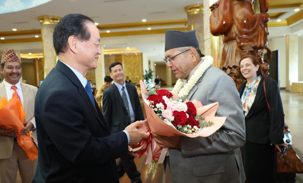 Speaker Devraj Ghimire attends IPTP conference in Cambodia