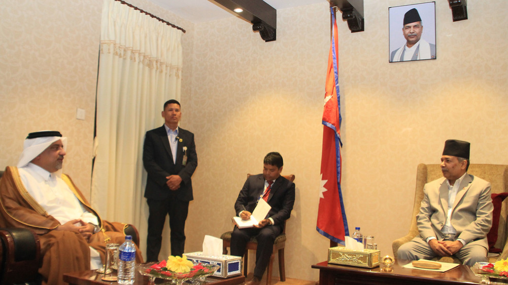Vice President urges Qatar to reduce sentences of Nepalis in Qatari prisons