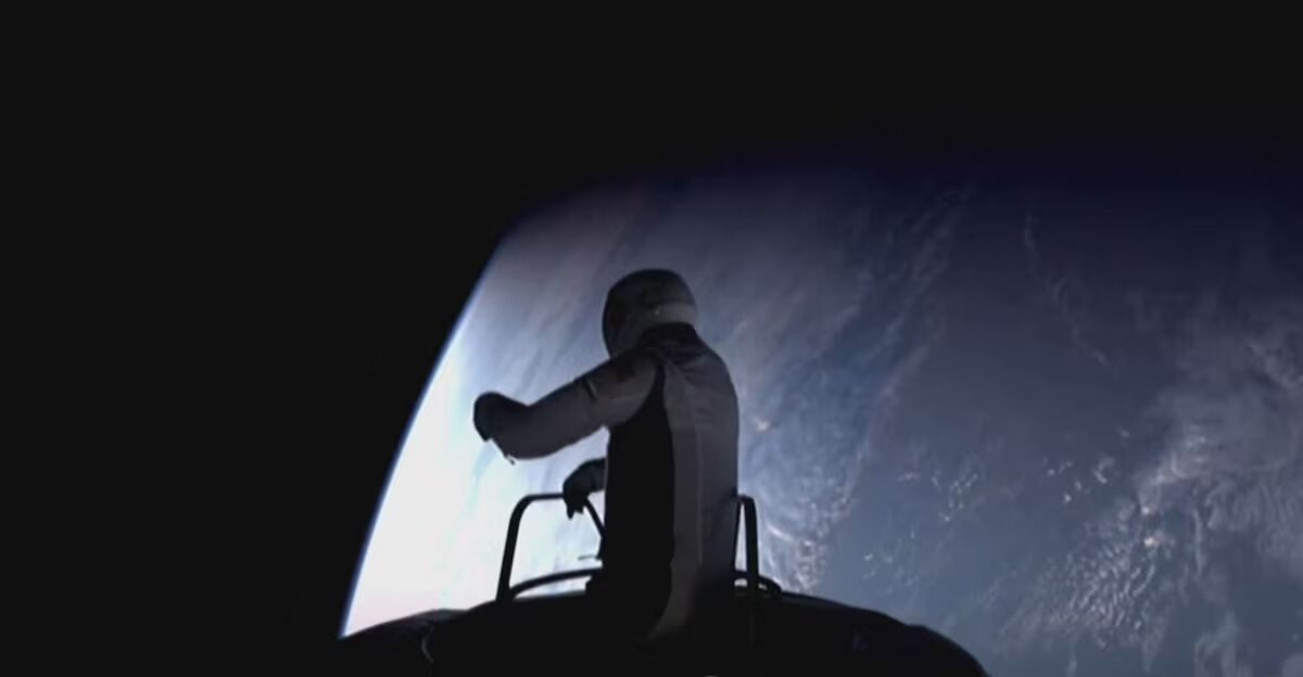 Billionaire and engineer conduct first private spacewalk in SpaceX mission
