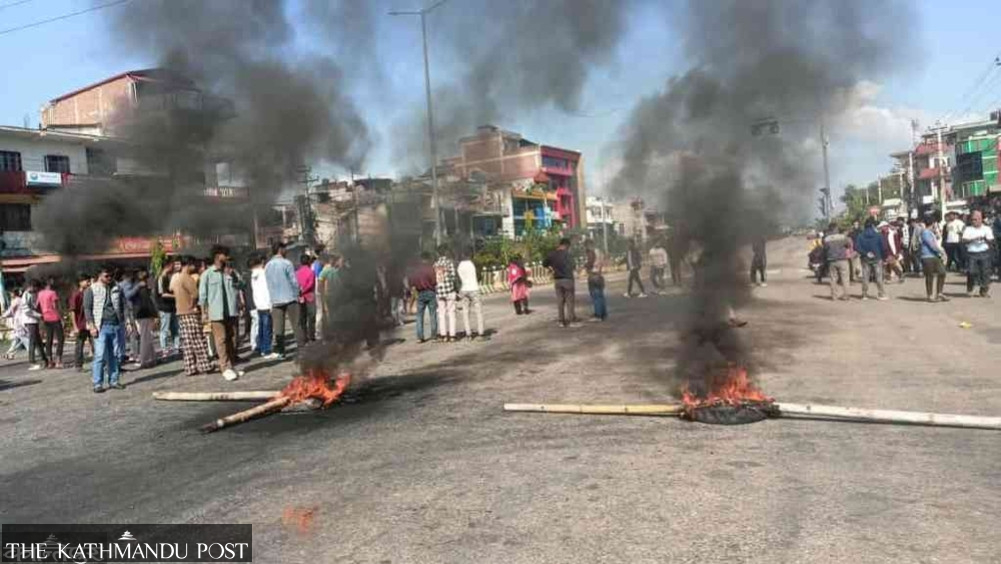 Tension flares in Simara as Gen Z youths continue protests