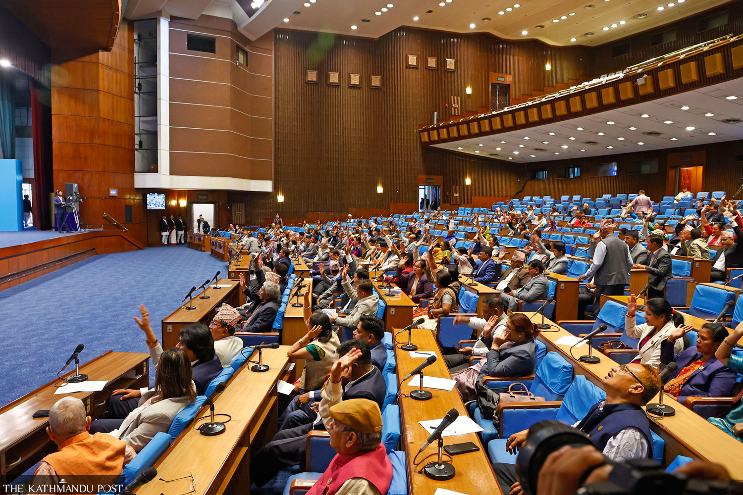 Infra projects priority, focus on completion not new plans, Oli says