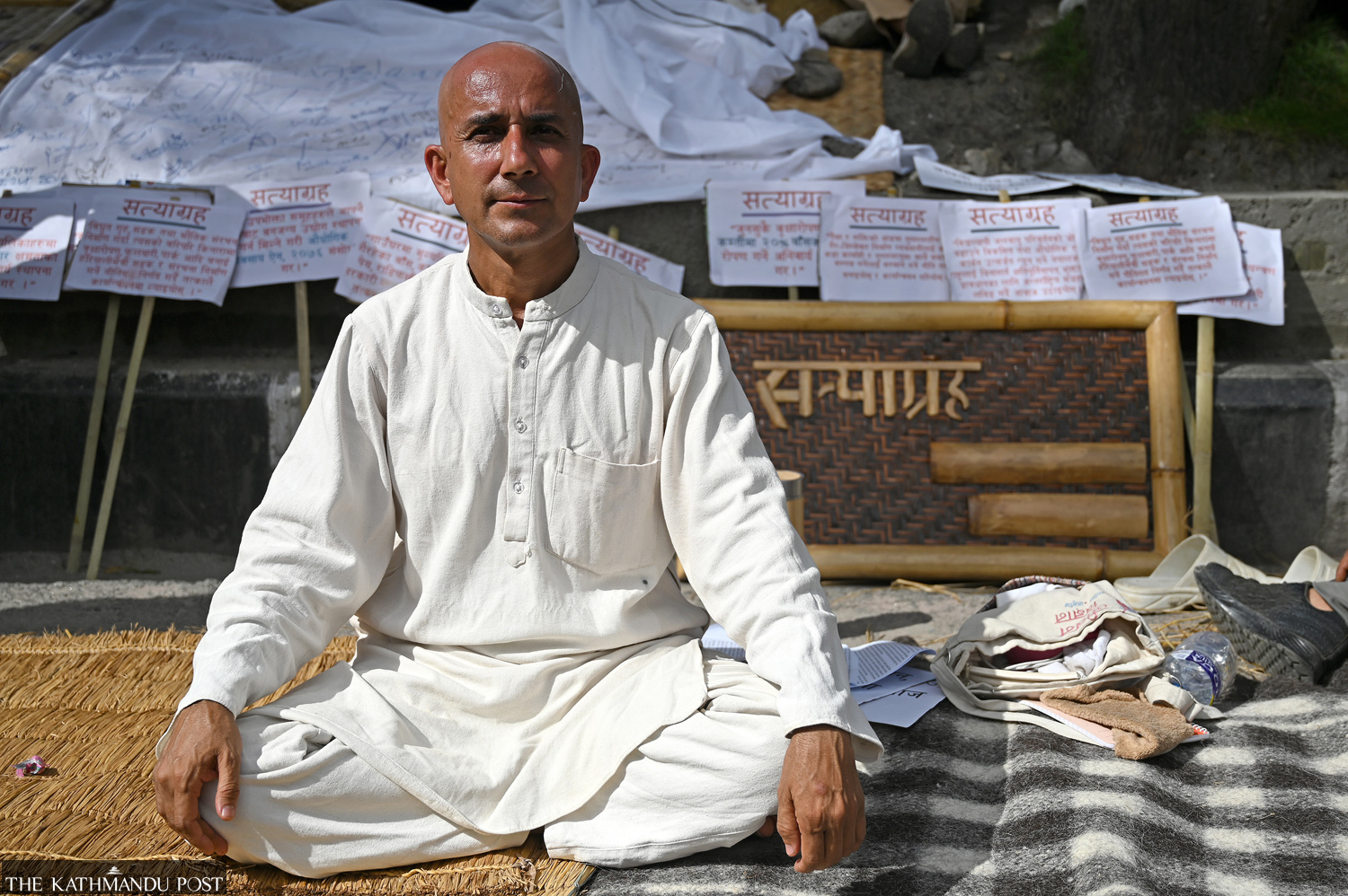 Mayor launches peaceful protest demanding bamboo promotion policy