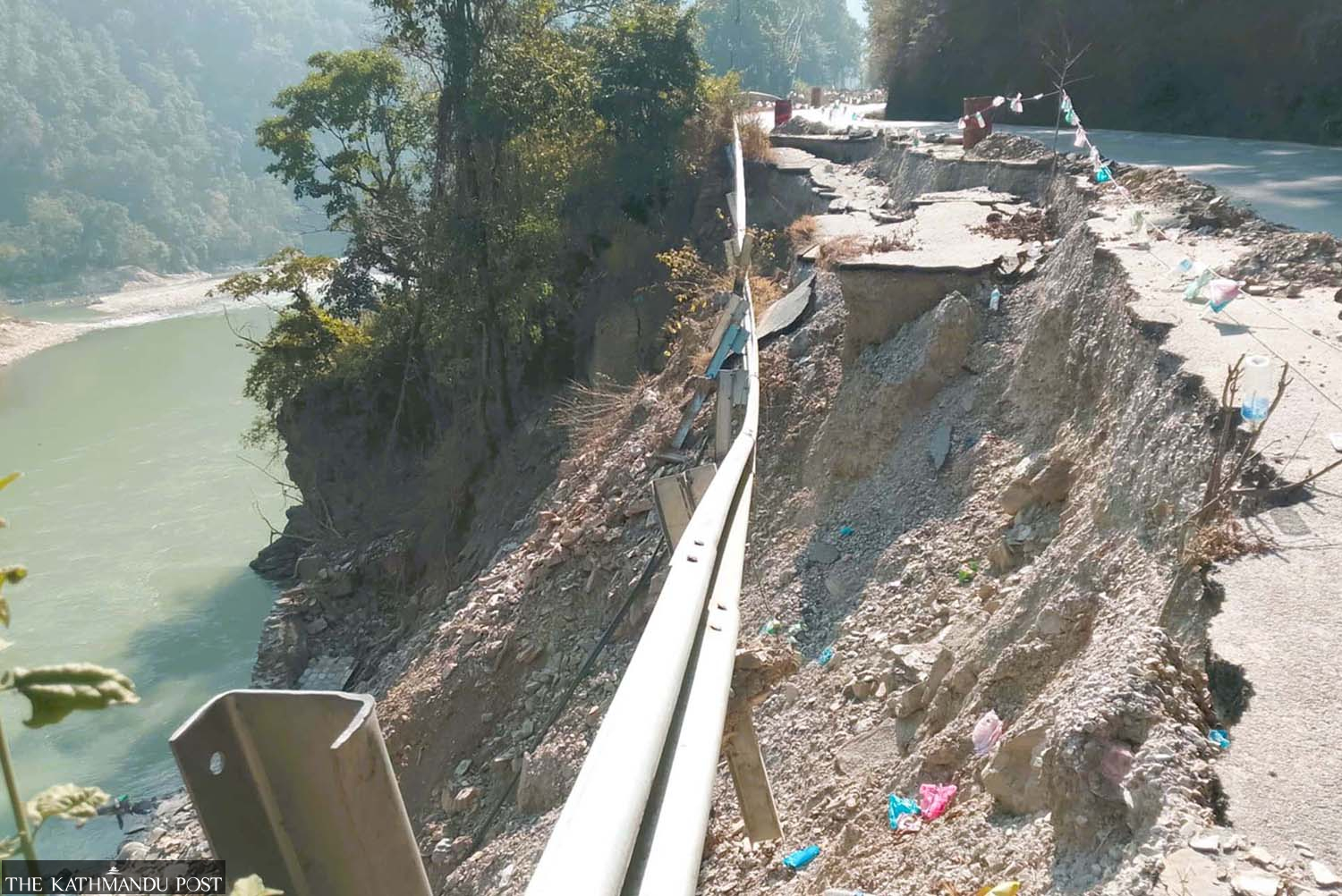 Araniko Highway in dire straits amid repair delays