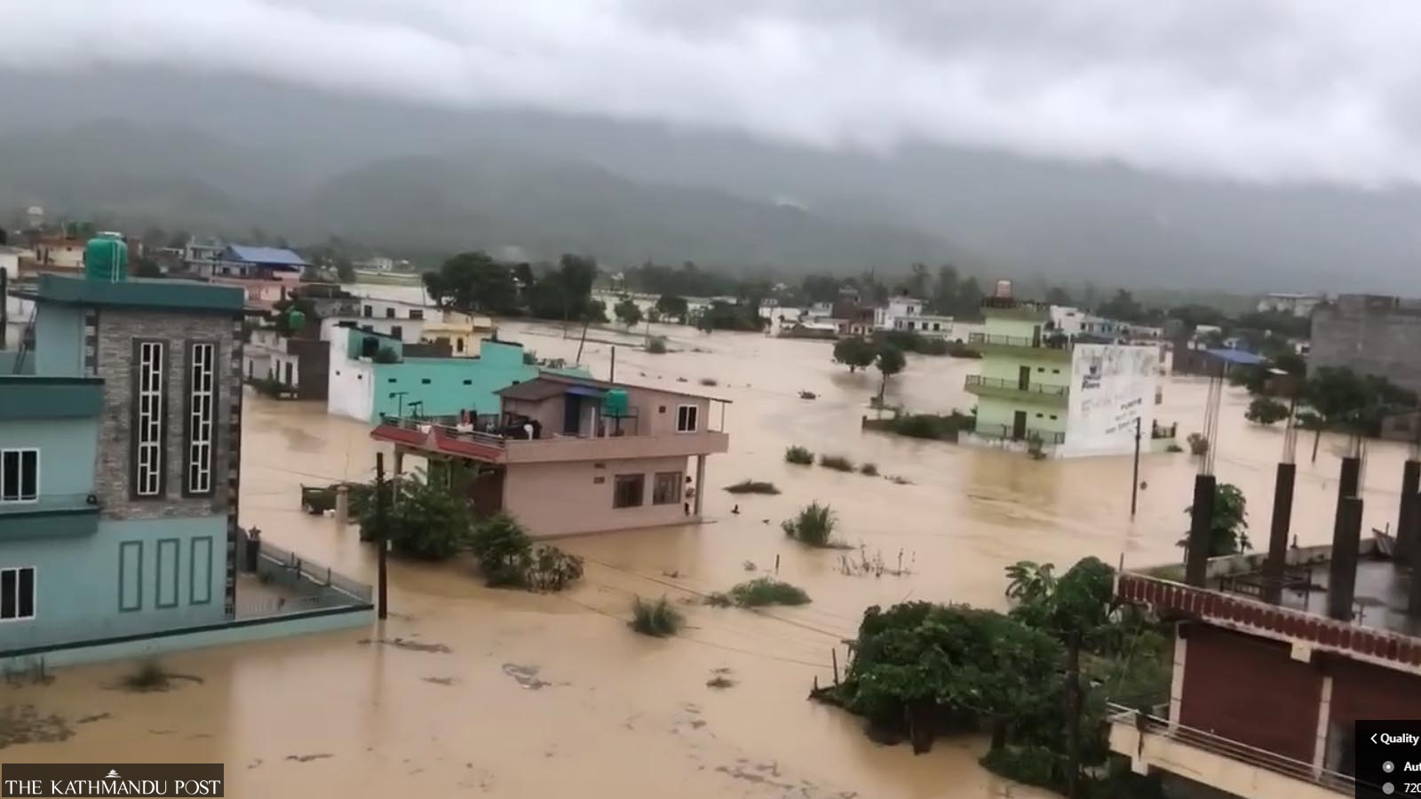45 houses inundated in Bardaghat after heavy rainfall