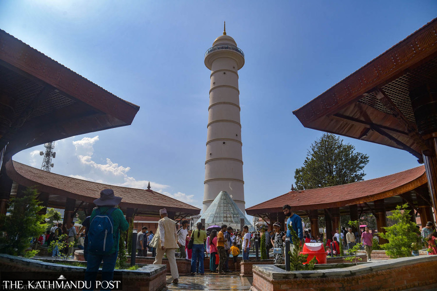 Dharahara opens 12 hours a day from today