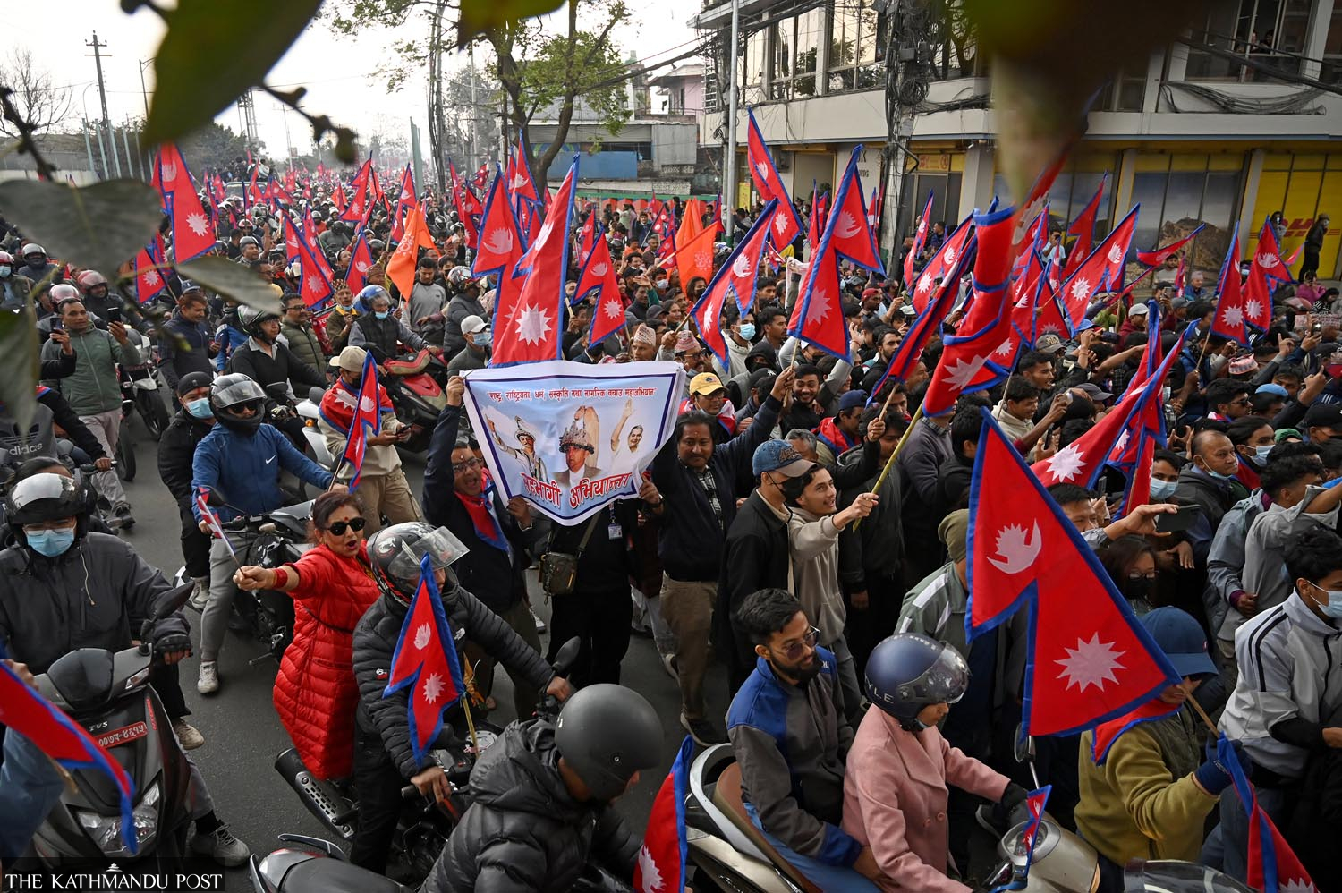 Parties rush to react after pro-monarchy demonstration