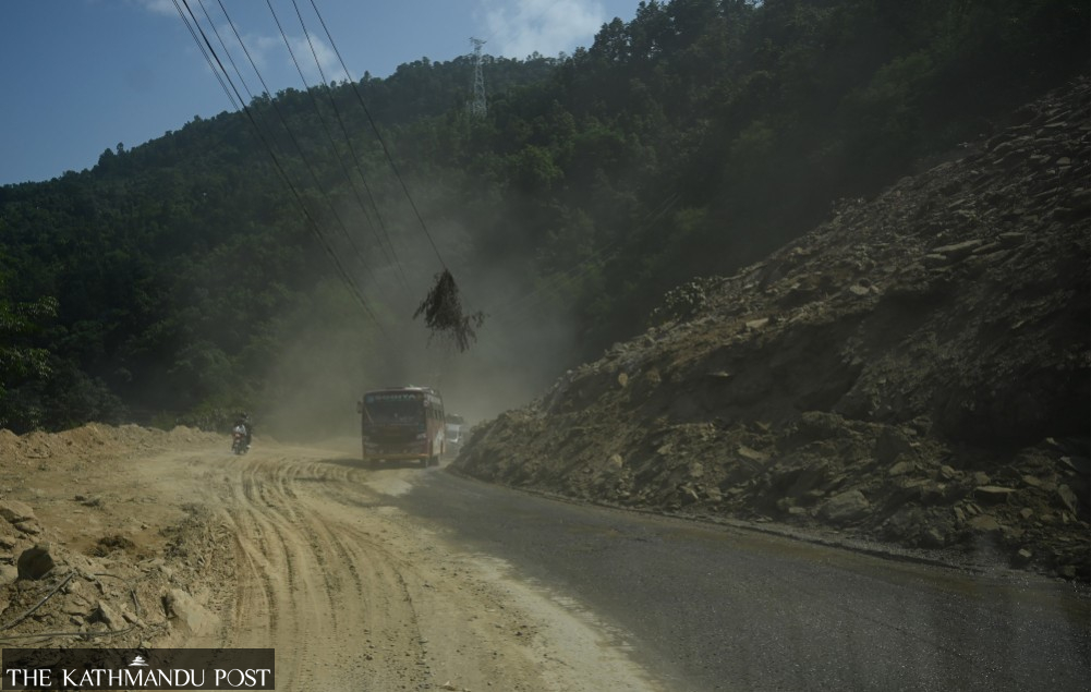 Piplamod stretch of Nagdhunga-Naubise road to remain partially closed ...