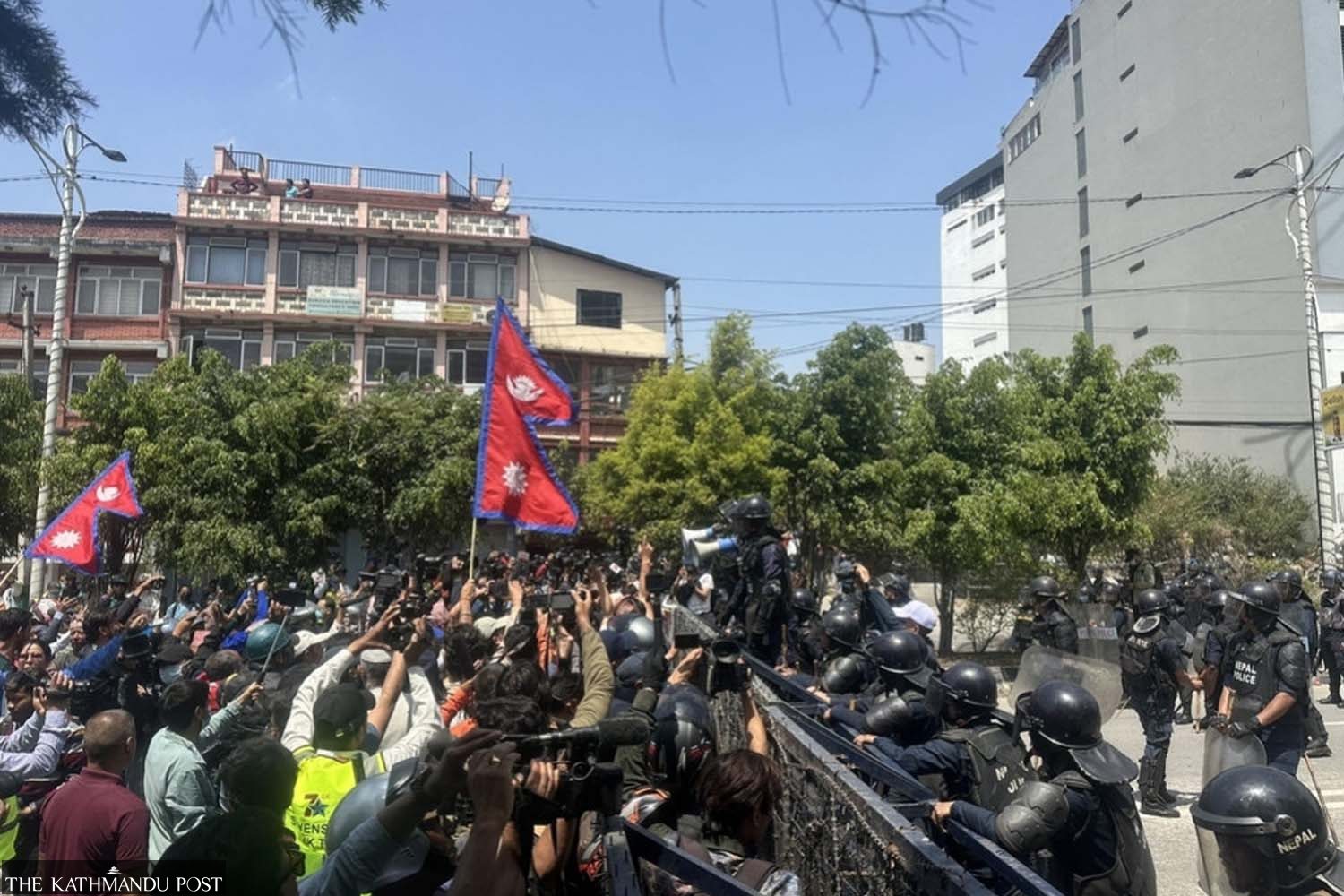 RPP attempts to breach restricted zone; police issue warnings