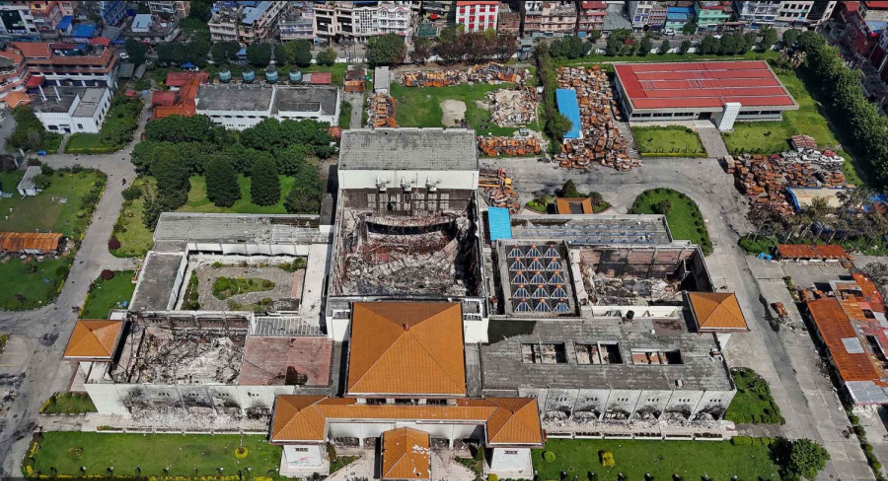 Assessing fire-damaged buildings