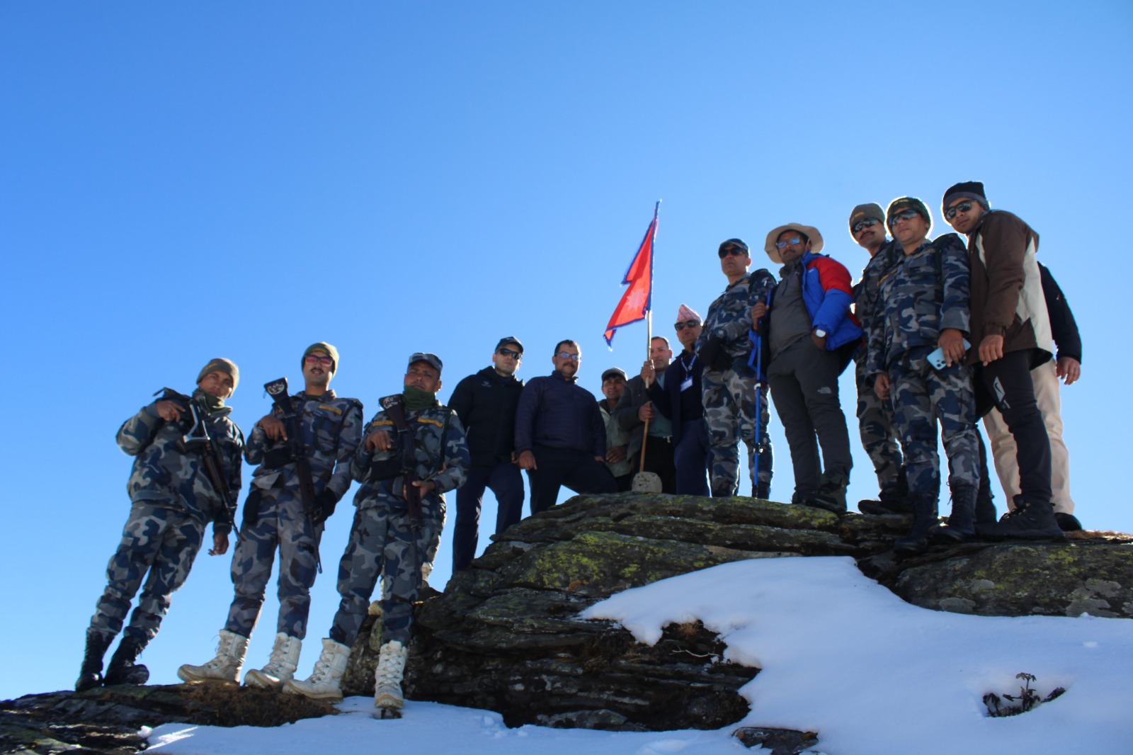 Armed Police Force and India’s SSB conduct joint border patrol and ...