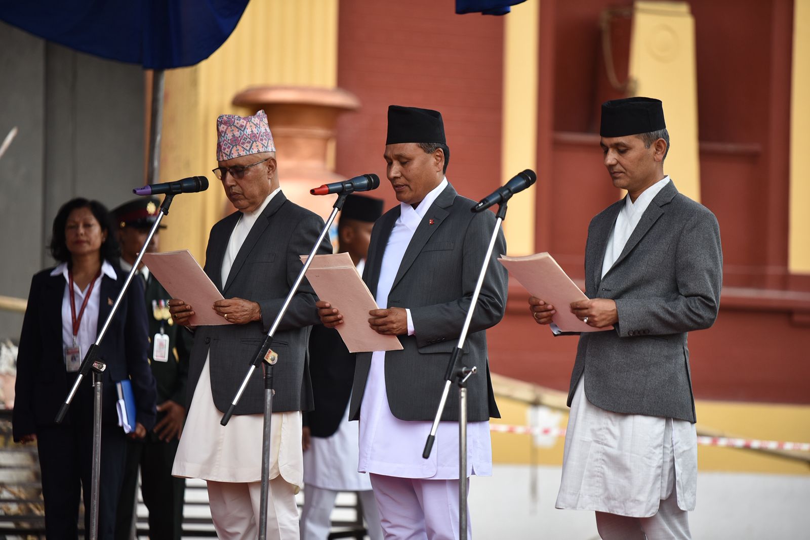Three newly appointed ministers sworn in