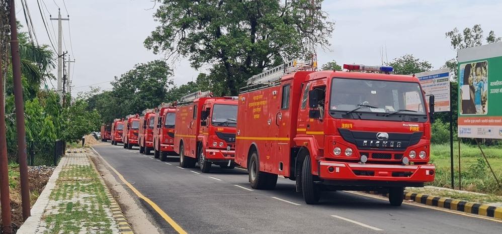 Madhesh government uses fire engines to supply drinking water as ...
