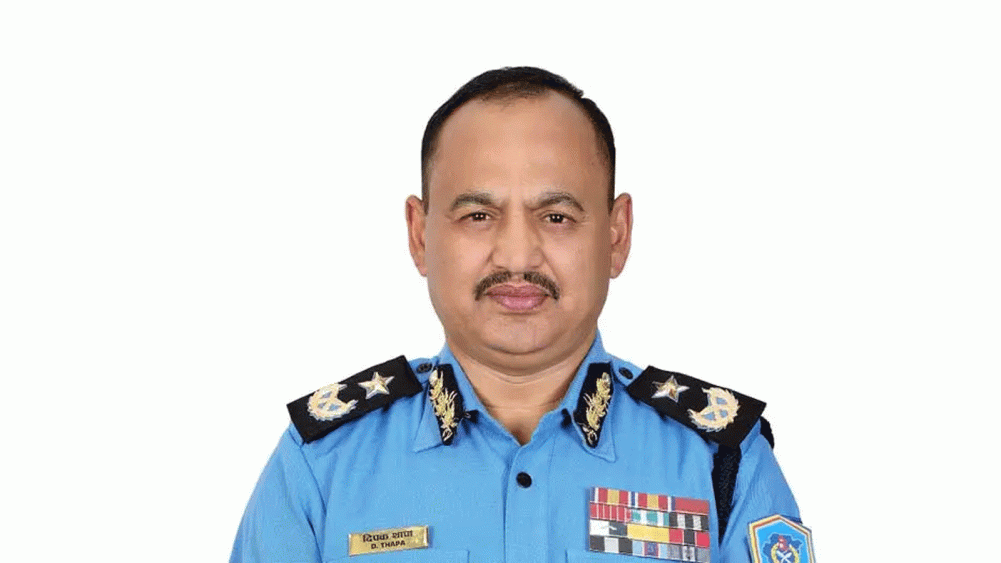 Deepak Thapa appointed Inspector General of Nepal Police