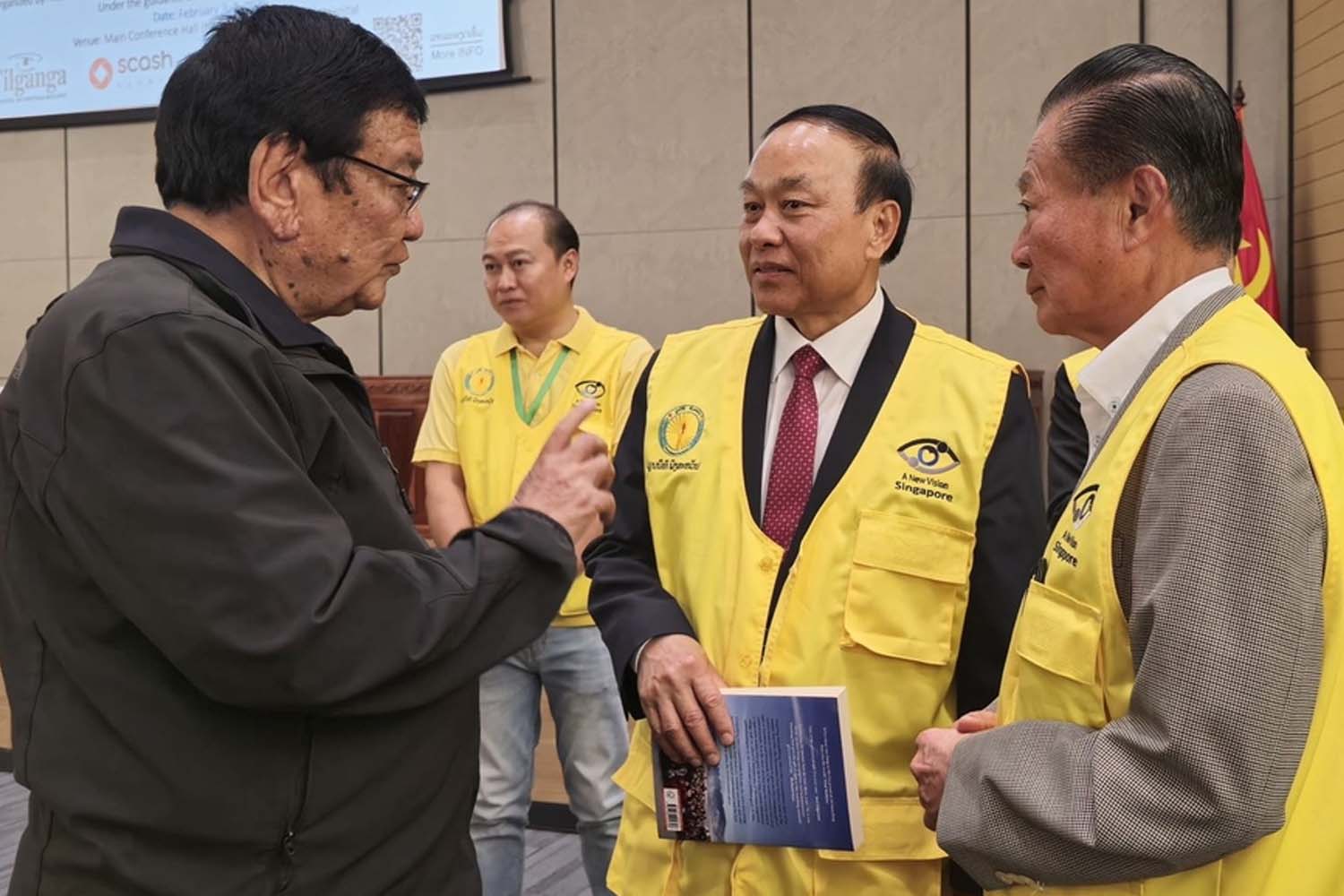 Laos seeks to adopt Tilganga’s eye treatment model