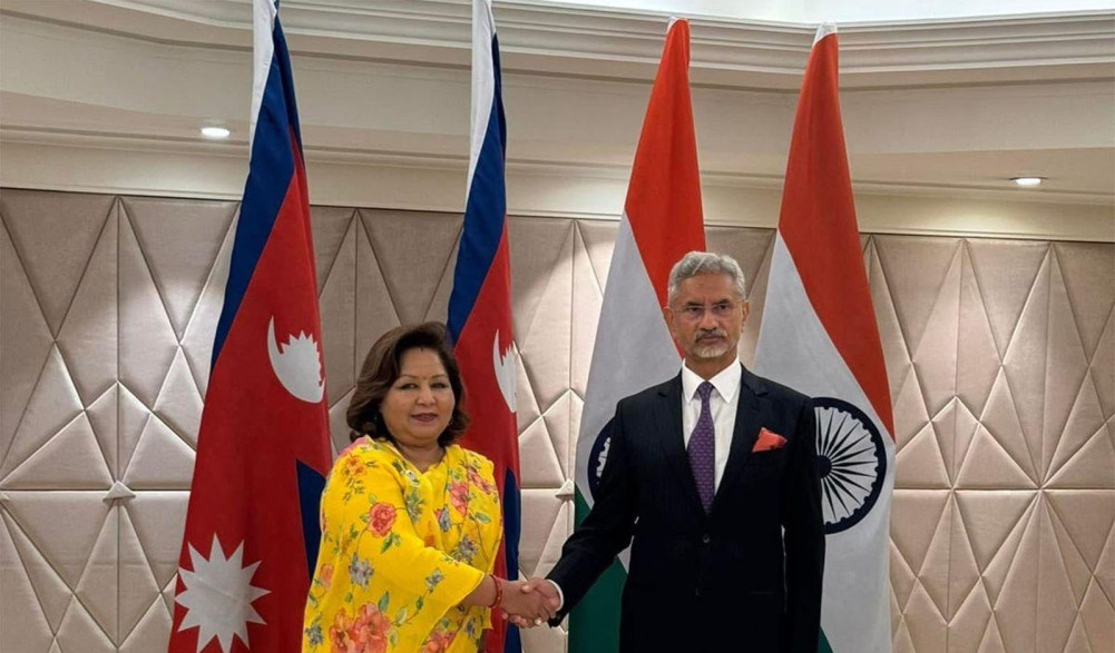 Foreign Minister Deuba holds bilateral talks with Indian counterpart ...