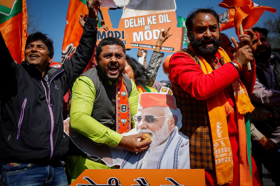 Indian PM Modi’s party set to win election in capital after 27 years ...