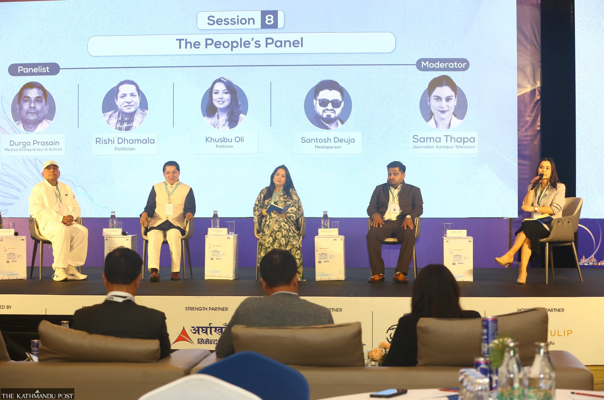 ‘People’s panel’ questions politics and media at Kantipur Conclave