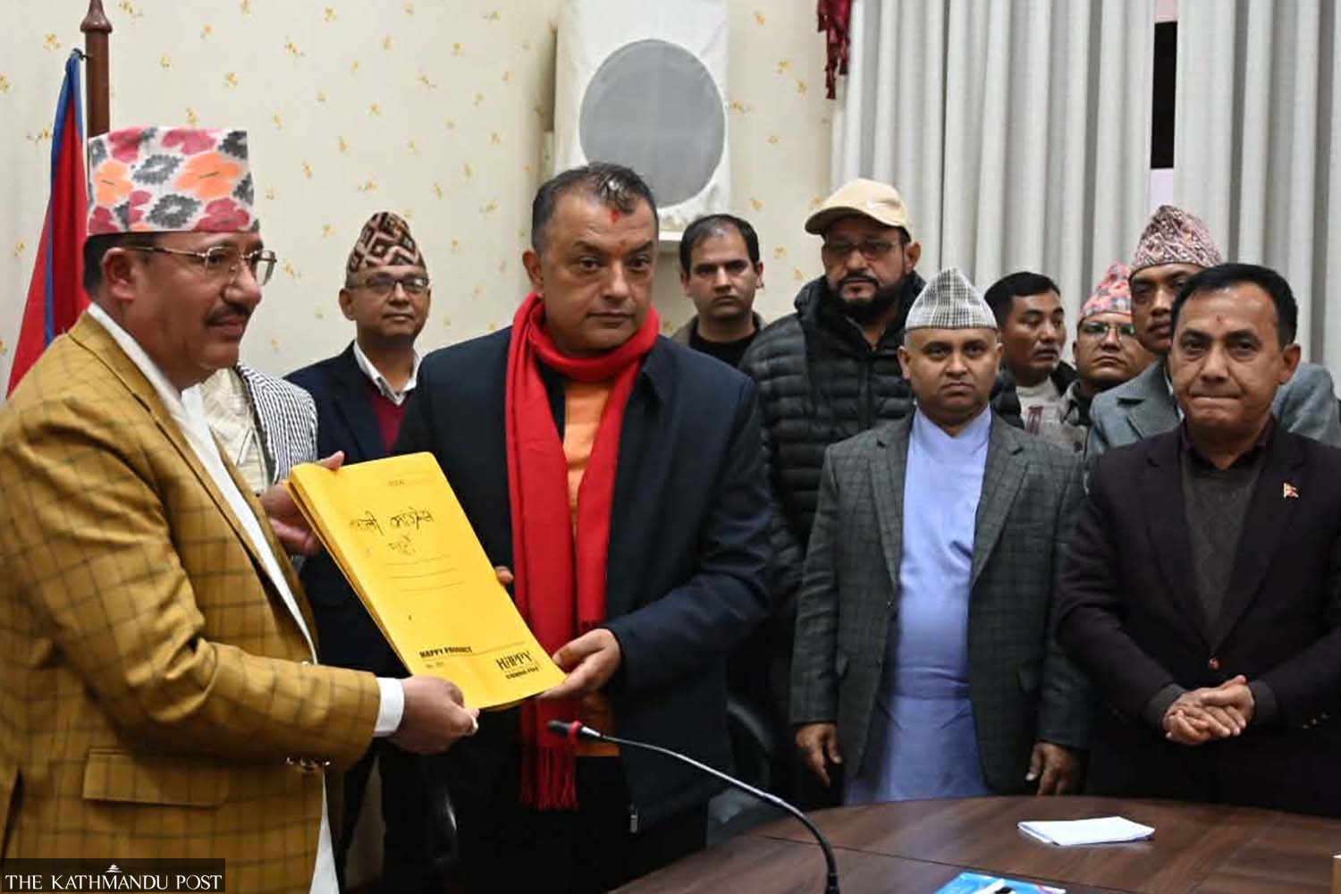 Special convention–elected Congress committee submits details to ...