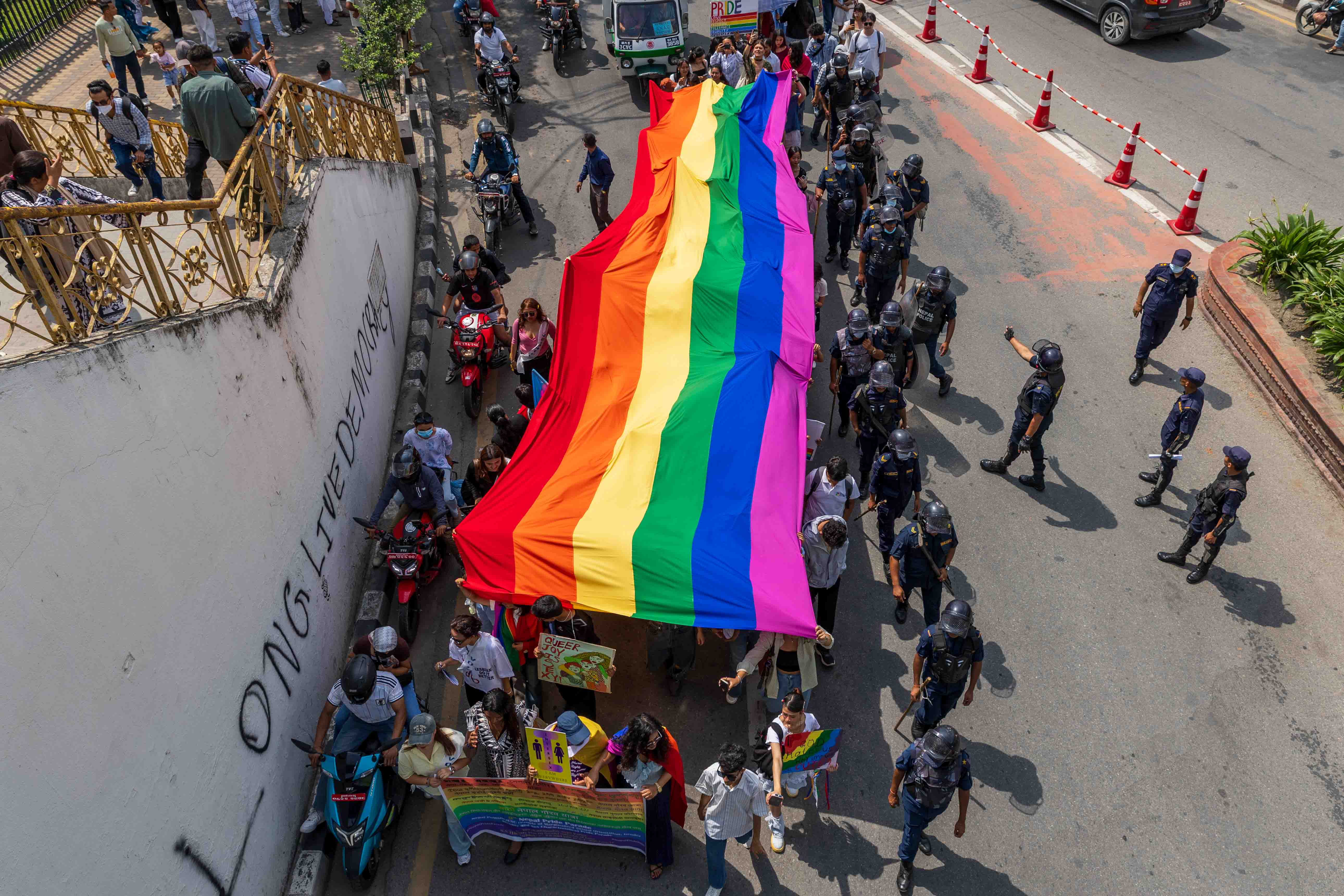 Pride parade held in Kathmandu