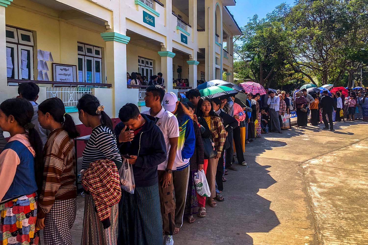 Myanmar votes again in military’s lopsided election